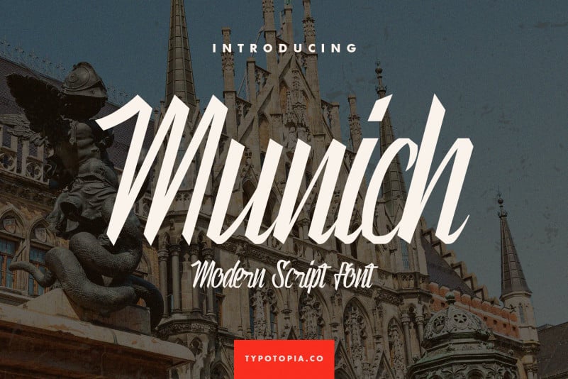 Download Munich font | fontsme.com