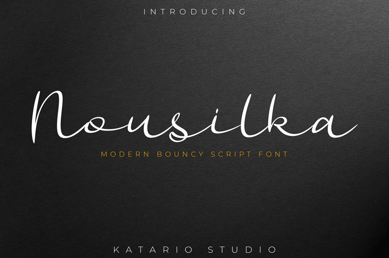 Download Nousilka Demo font | fontsme.com