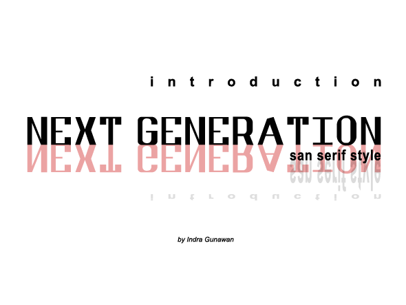 Download NEXT GENERATION font | fontsme.com