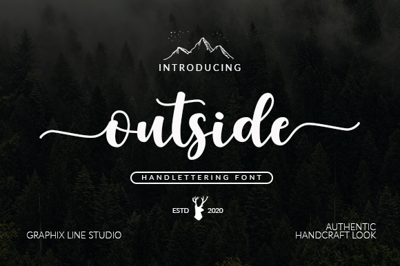 Download Outside font | fontsme.com