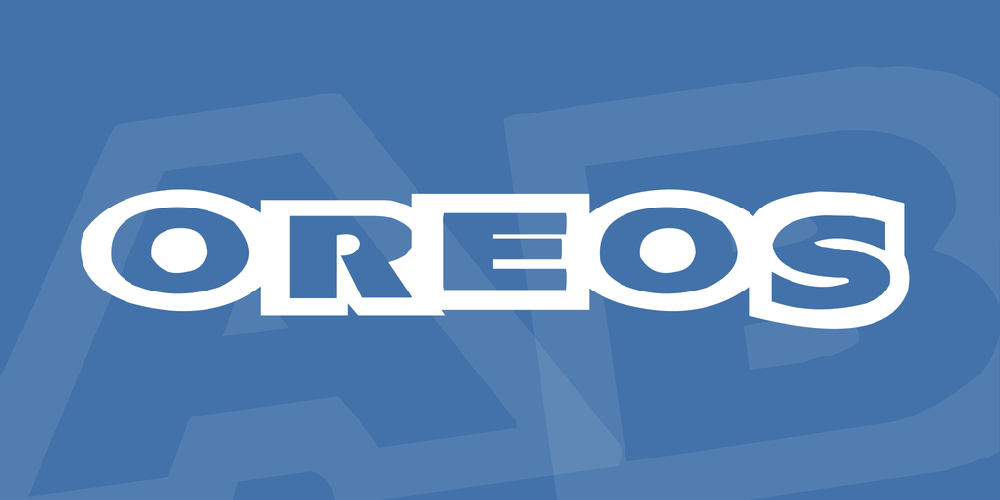 Download Oreos font | fontsme.com