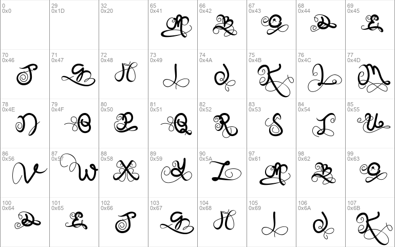 Download On Spring Monogram font | fontsme.com