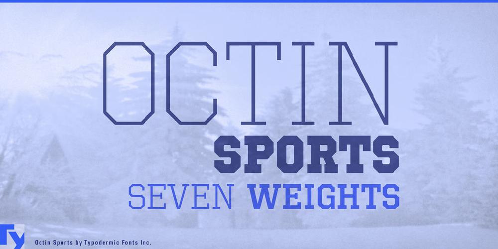 Download Octin Sports font | fontsme.com