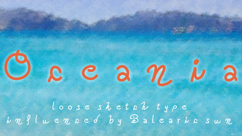 Download Oceania font | fontsme.com