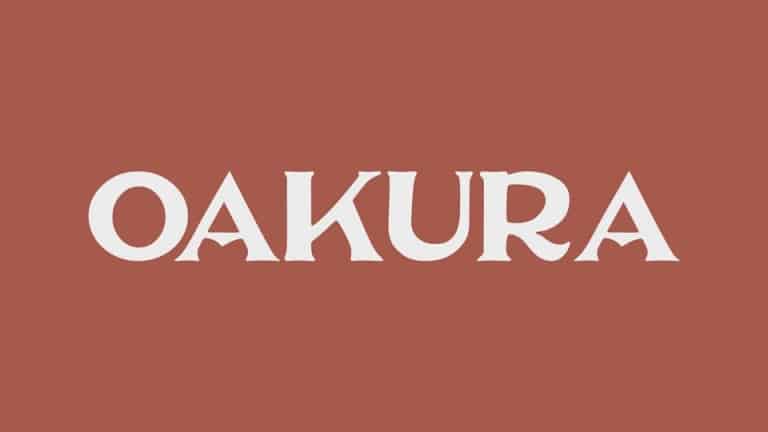 Download Oakura font | fontsme.com