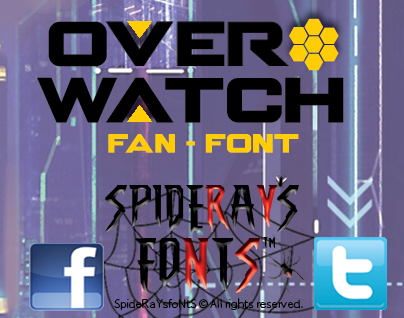 Download OVERWATCH font | fontsme.com