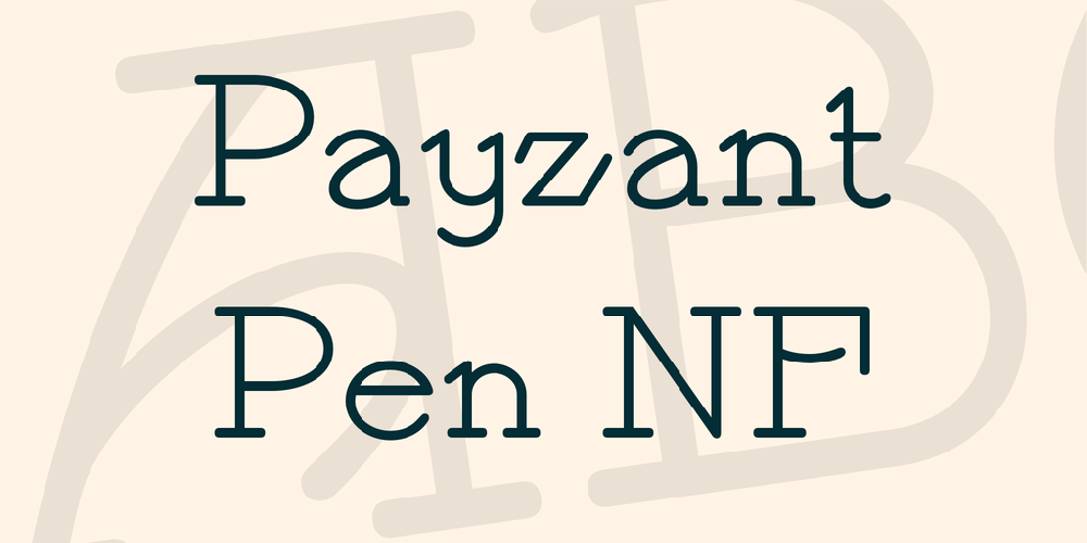 Download Payzant Pen NF font | fontsme.com