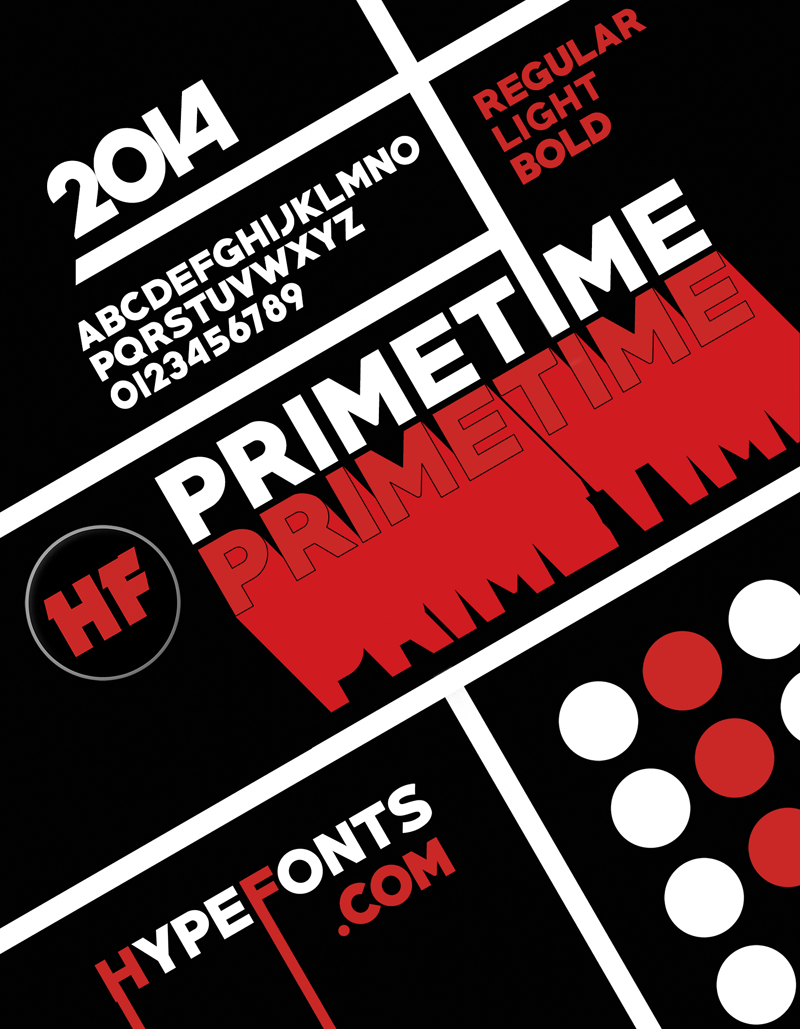 Download Primetime font | fontsme.com
