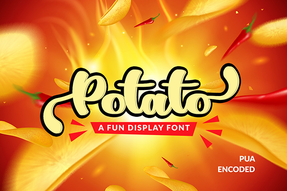 Download Potato font | fontsme.com