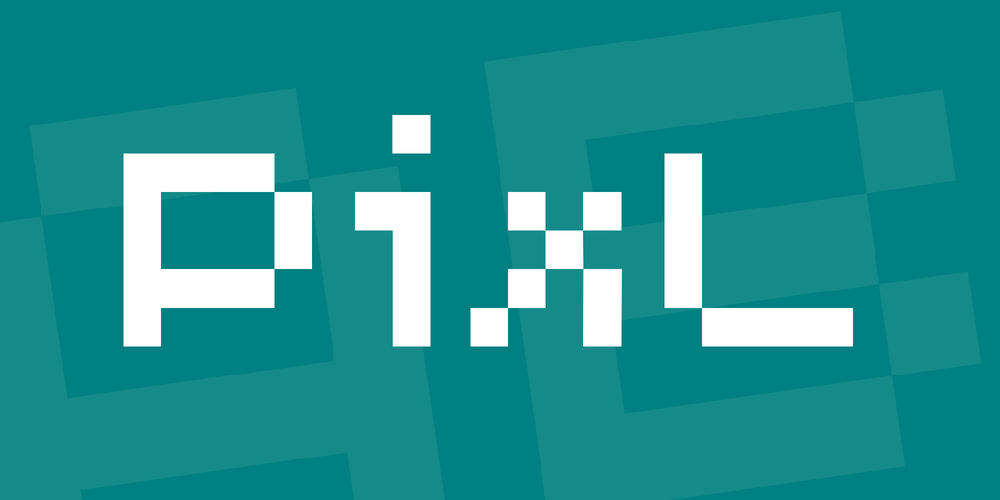 Download PixL font | fontsme.com