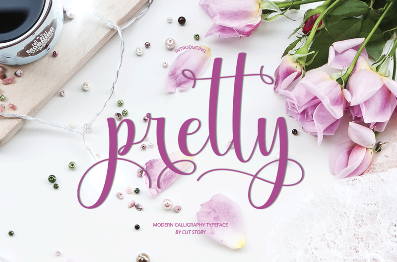 Download Pretty font | fontsme.com
