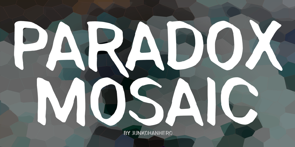 Download Paradox Mosaic font | fontsme.com