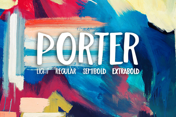 Download Porter ExtBd font | fontsme.com