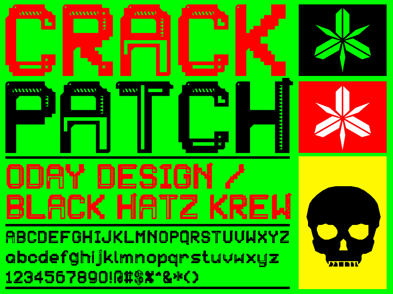 Download Patchcrack font | fontsme.com