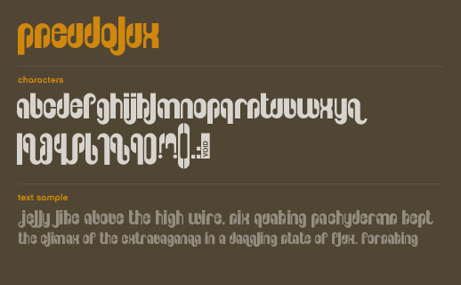 Download Pseudolux font | fontsme.com