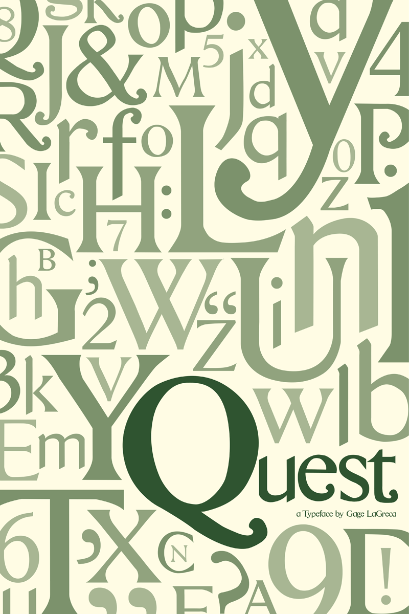 Download Quest font | fontsme.com