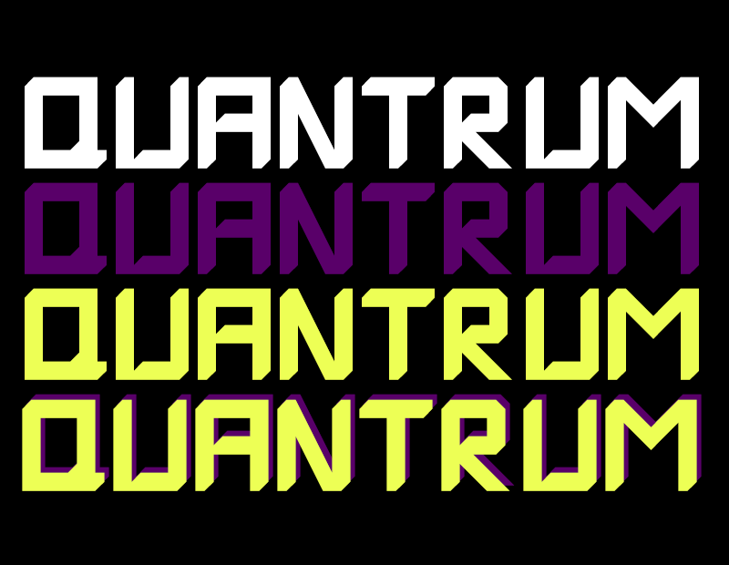 Download Quantrum font | fontsme.com