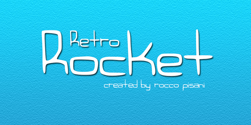 Download Retro Rocket font | fontsme.com