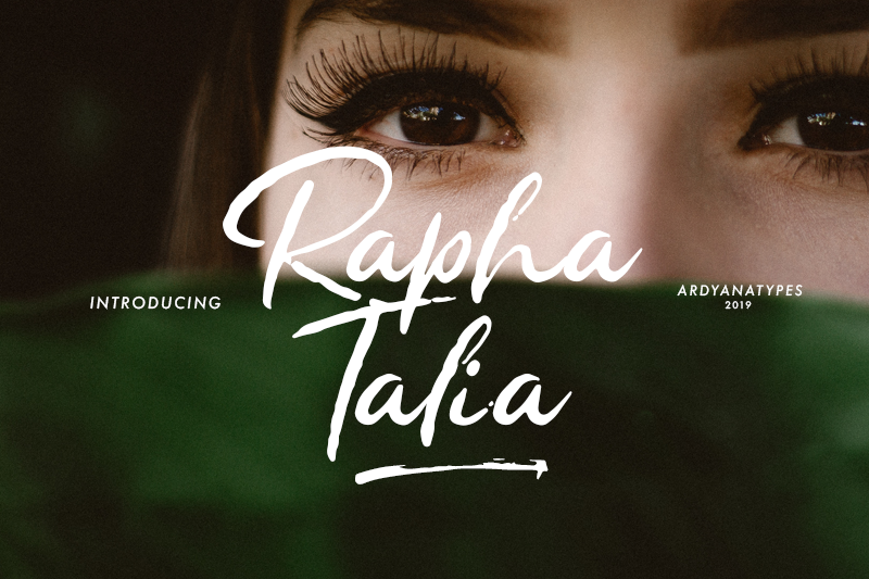 Download Rapha Talia font | fontsme.com