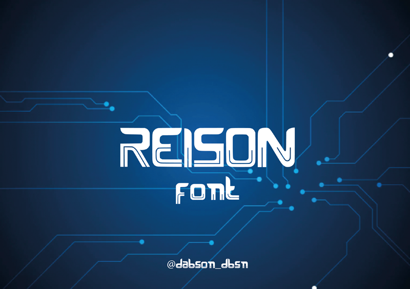 Download Reison font | fontsme.com