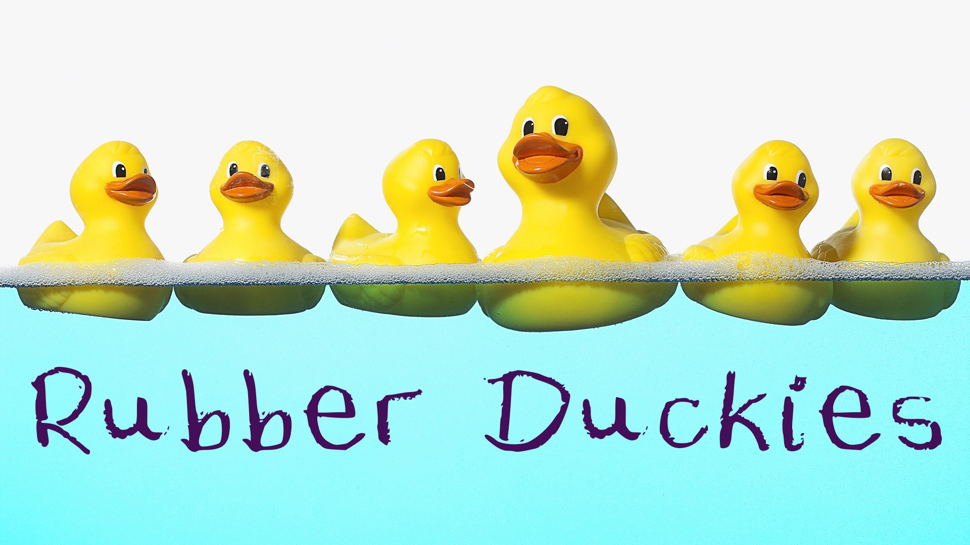 Download Rubber Duckies font | fontsme.com