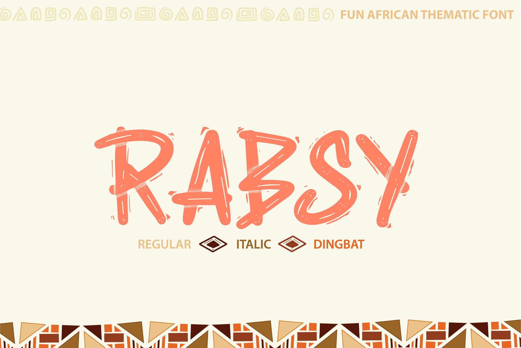 Download Rabsy font | fontsme.com