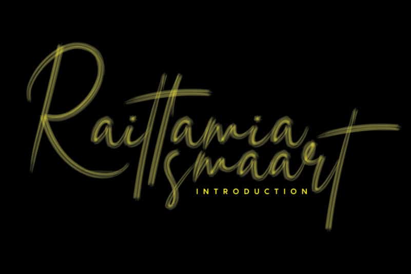 Download Raittamia font | fontsme.com