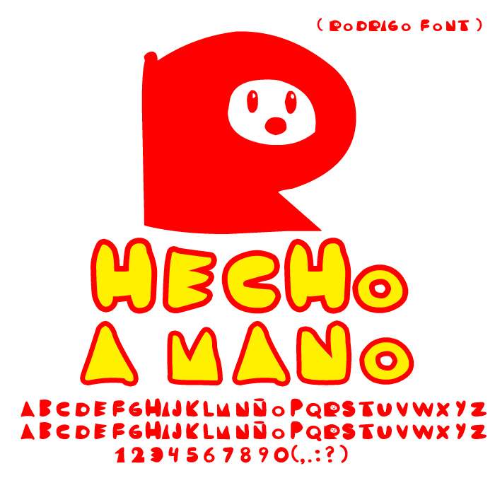 Download Rodrigo font | fontsme.com