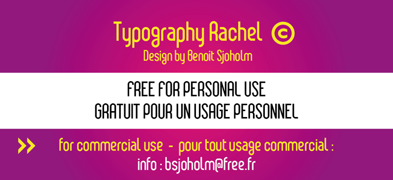 Download Rachel font | fontsme.com