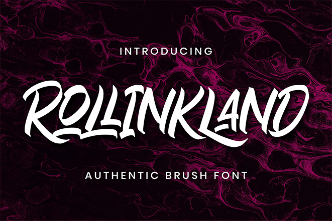 Download Rollinkland font | fontsme.com