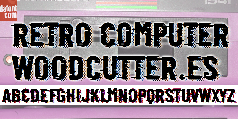 Download Retro Computer font | fontsme.com