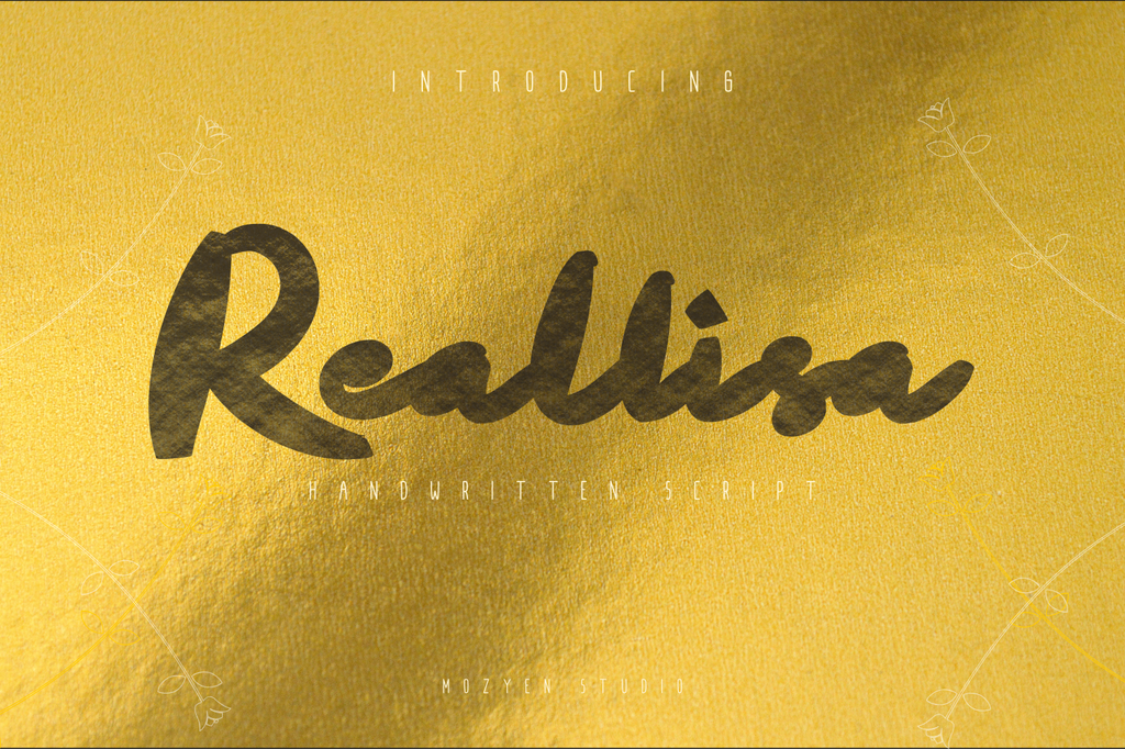 Download Reallisa font | fontsme.com
