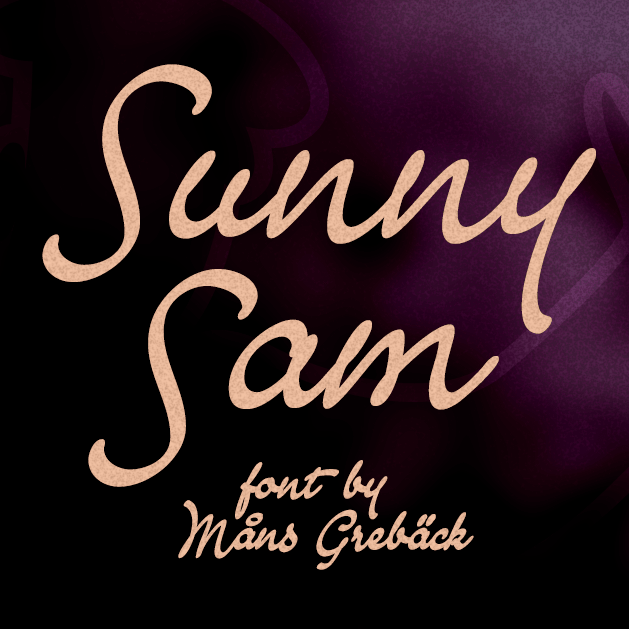 Download Sunny Sam PERSONAL font | fontsme.com