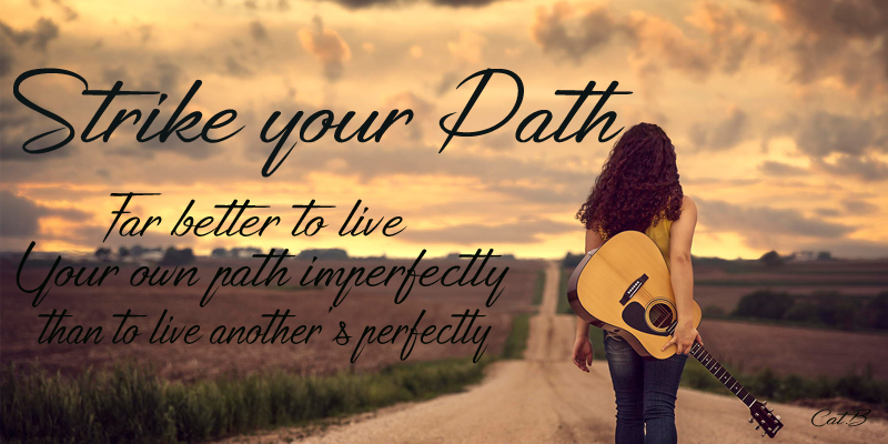 Download Strike your Path font | fontsme.com