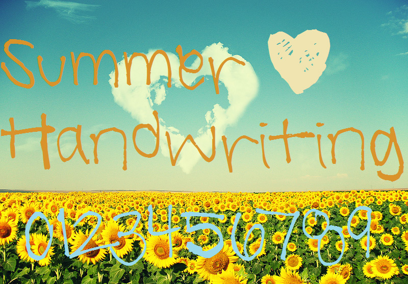 Download Summer Handwriting font | fontsme.com