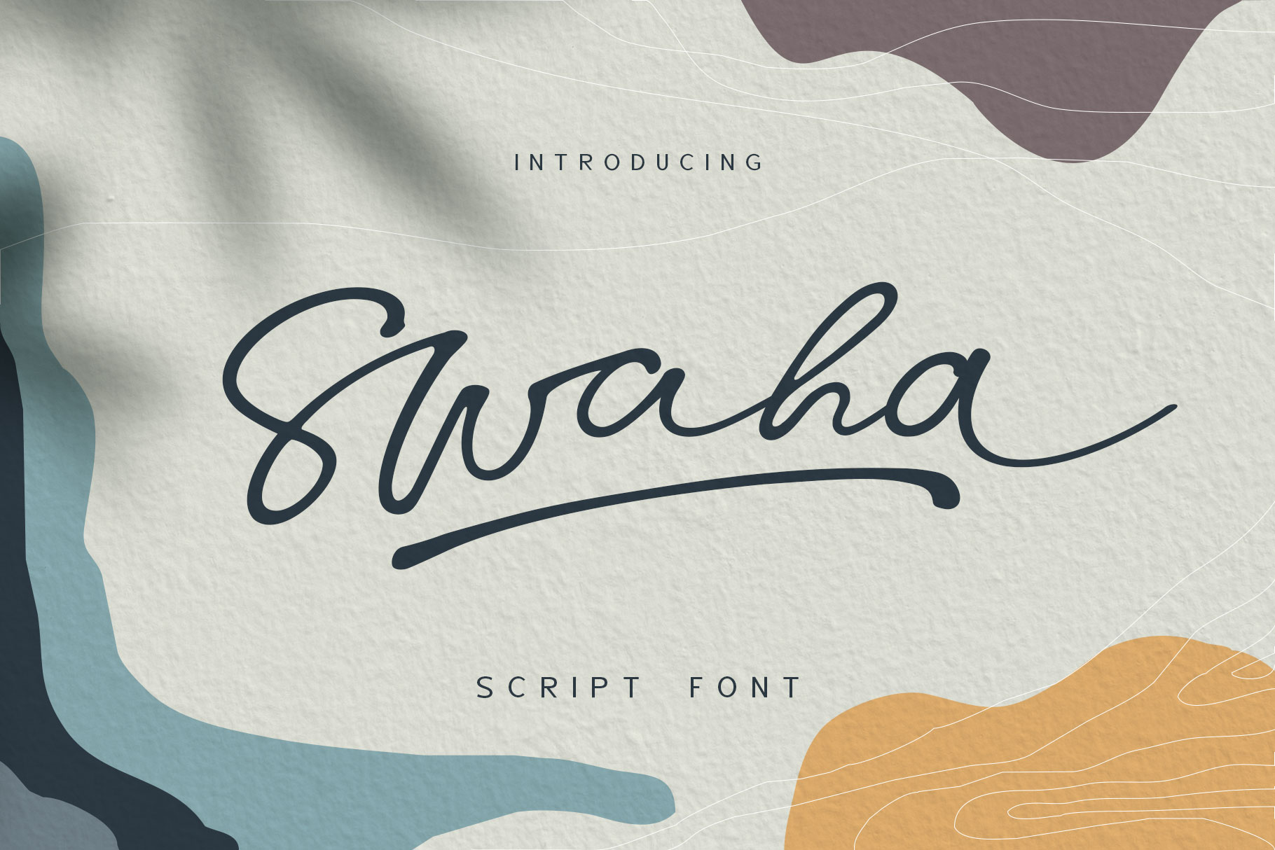 Download SWAHA font | fontsme.com