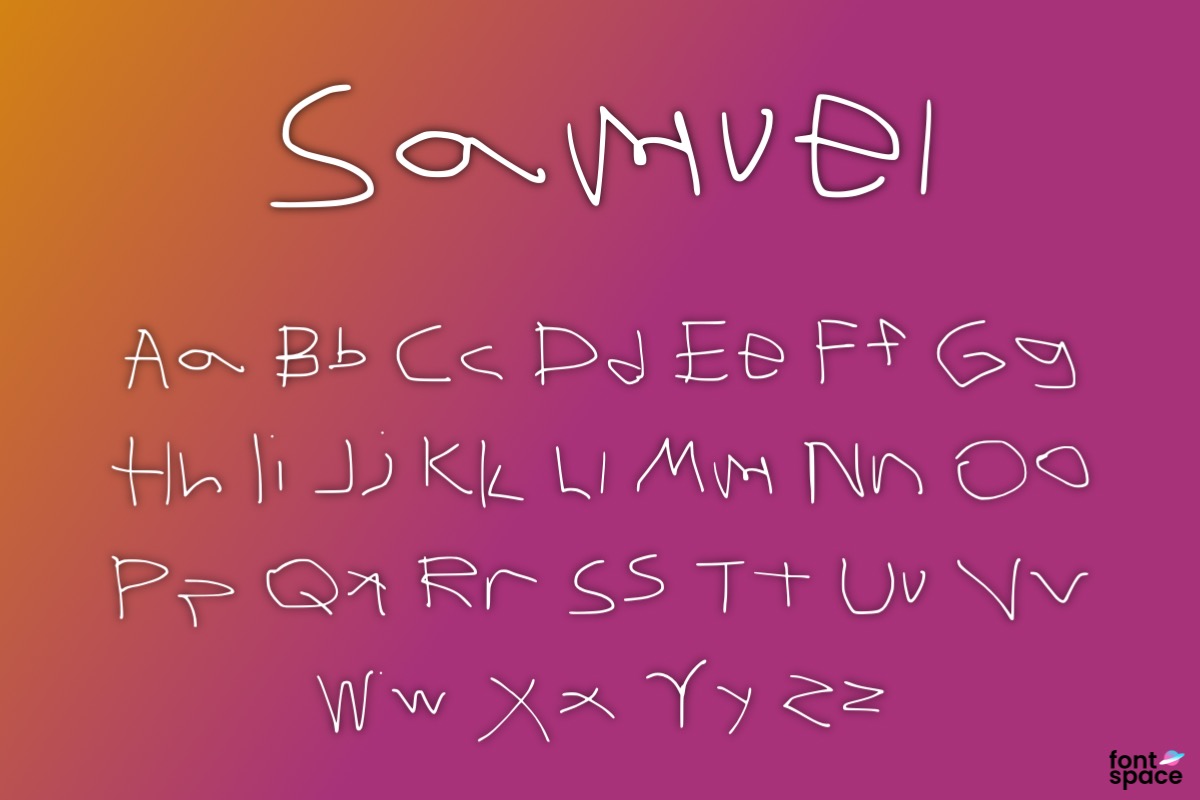 Download Samuel font | fontsme.com
