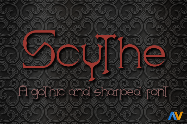 Download Scythe font | fontsme.com