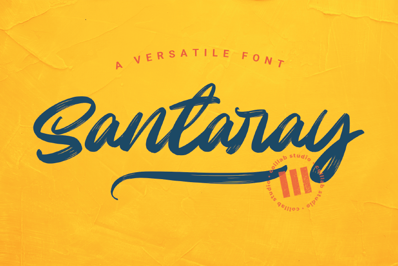 Download Santaray font | fontsme.com