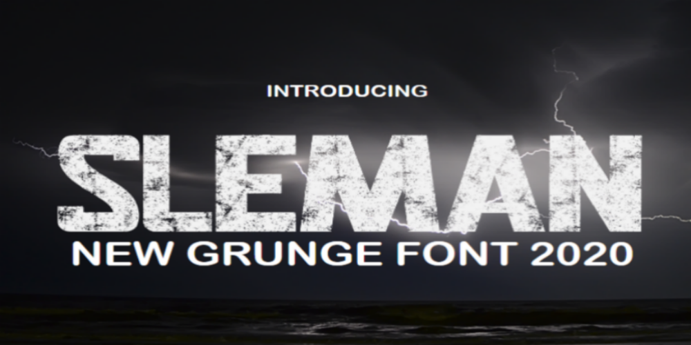 Download SLEMAN font | fontsme.com