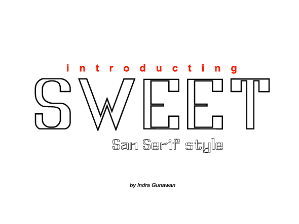 Download SWEET font | fontsme.com