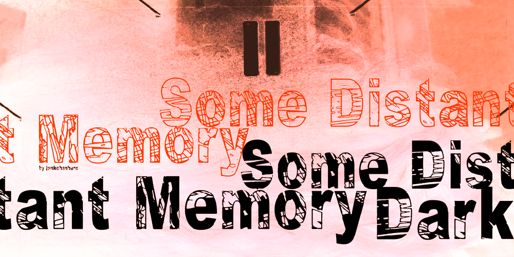 Download Some Distant Memory font | fontsme.com