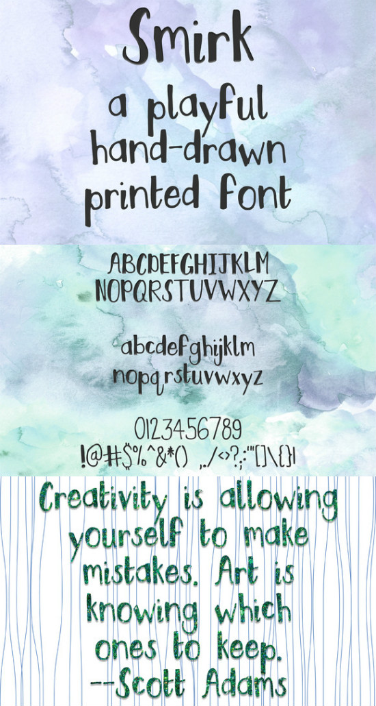 Download Smirk font | fontsme.com