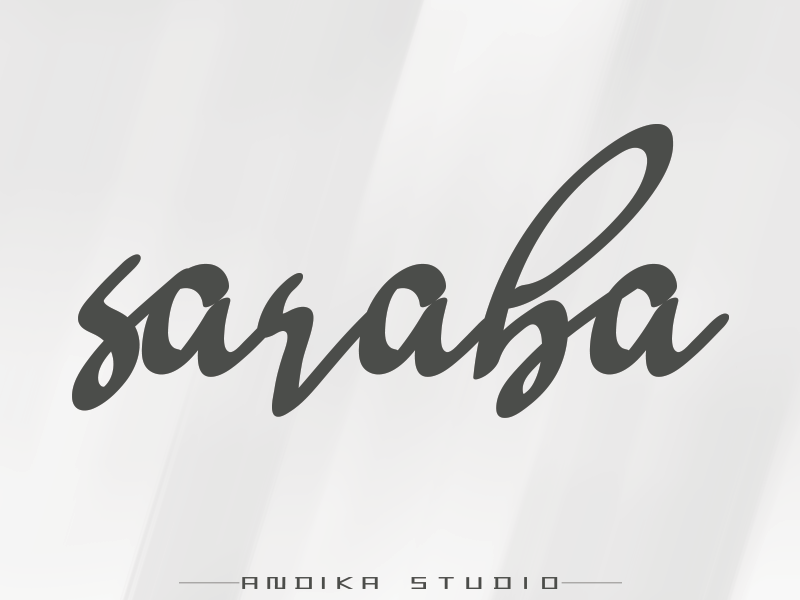 Download Saraba font | fontsme.com