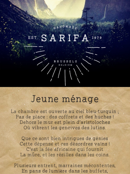 Download Sarifa font | fontsme.com