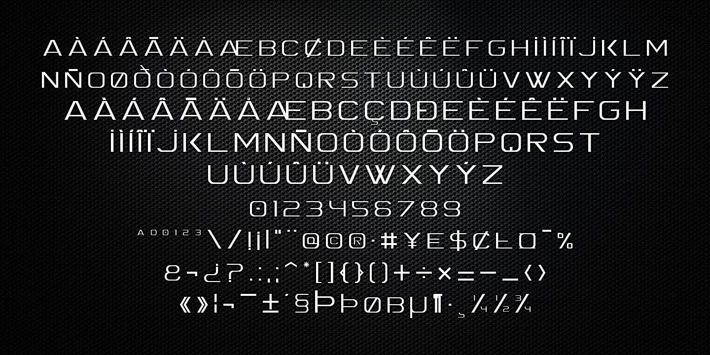 Download Spac3 font | fontsme.com