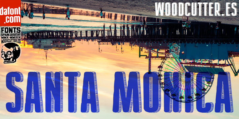 Download Santa Monica font | fontsme.com