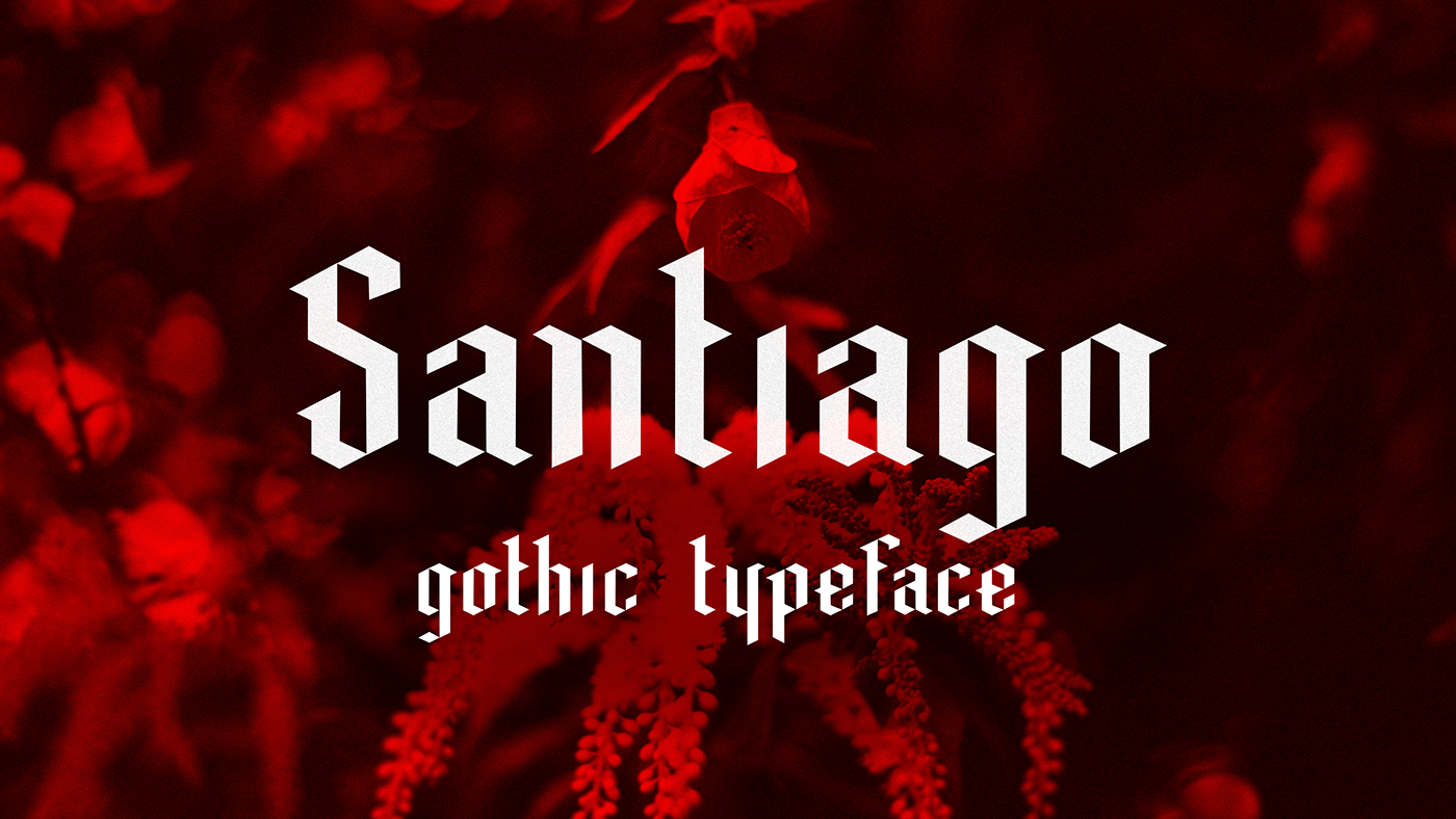 Download Santiago font | fontsme.com