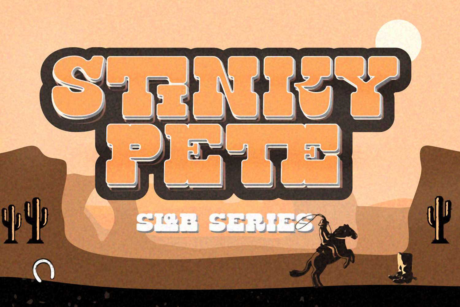 Download Stinky Pete font | fontsme.com
