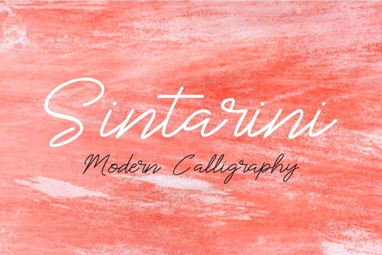 Download Sintarini font | fontsme.com